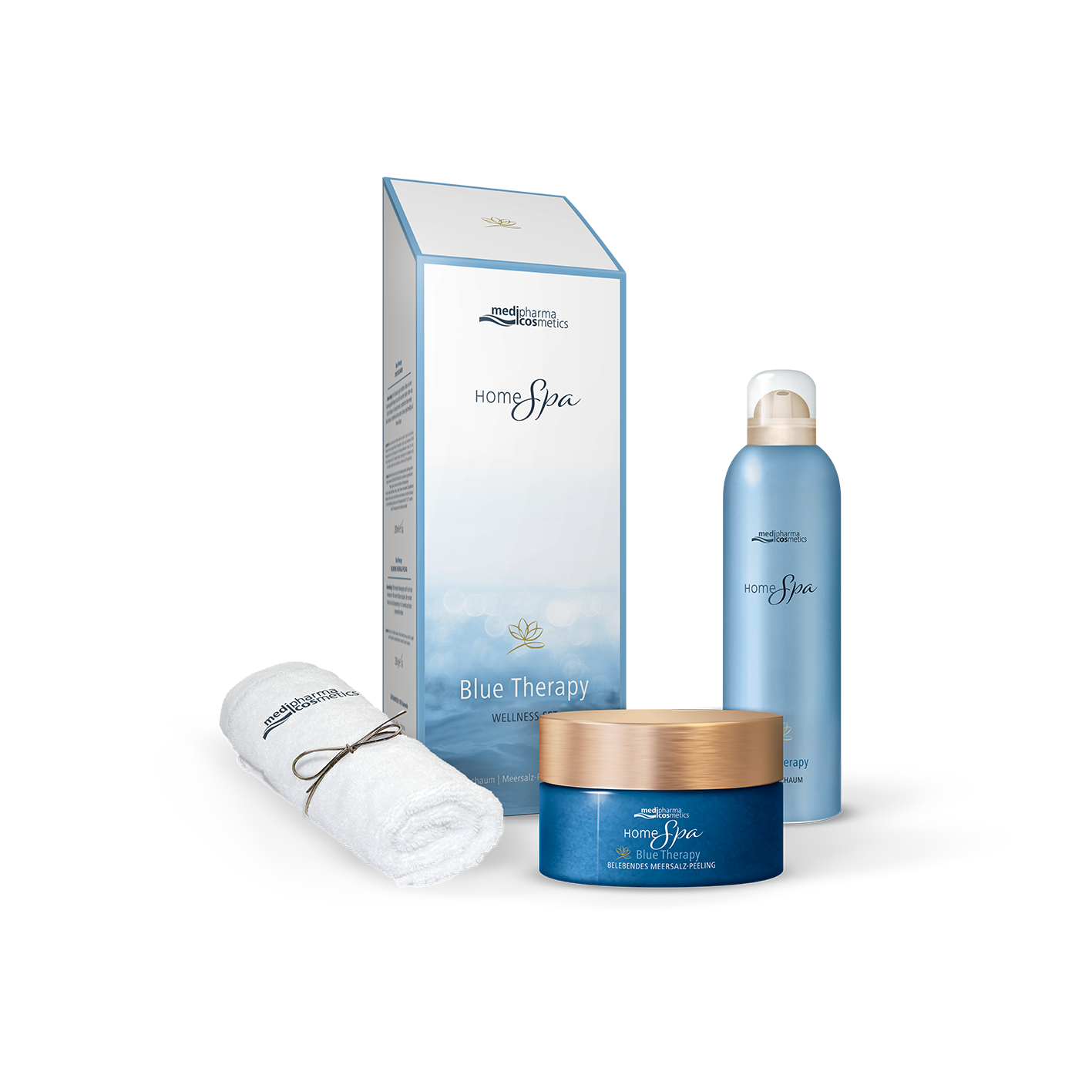 Home Spa Geschenk-Set Blue Therapy | Medipharma